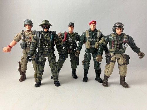 Chap Mei Freedom Force Military Action Figure Lot Soldier Force 5x | eBay