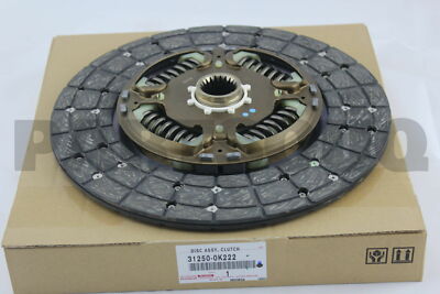 312500K222 Genuine Toyota DISC ASSY, CLUTCH 31250-0K222 | eBay