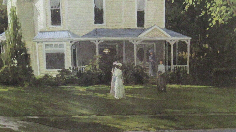 CARL FUNSETH VICTORIAN HOUSE HAND SIGNED LIMITED EDITION COLOR ...