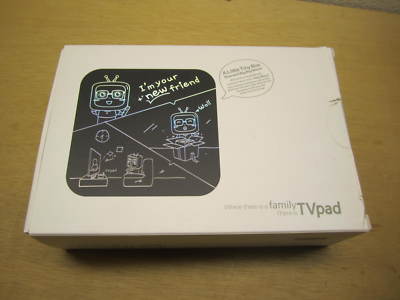 TV Pad 2 Tvpad2 M233 TV Streaming tv box with remote & AC adapter | eBay