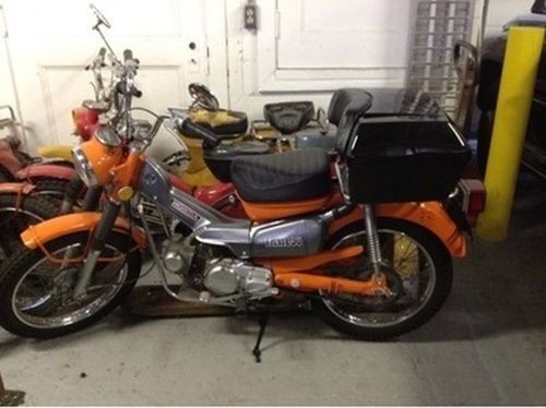 CT90 HONDA TRAIL 90 CT 90 CHROME LUGGAGE Trunk With Lock On Luggage ...