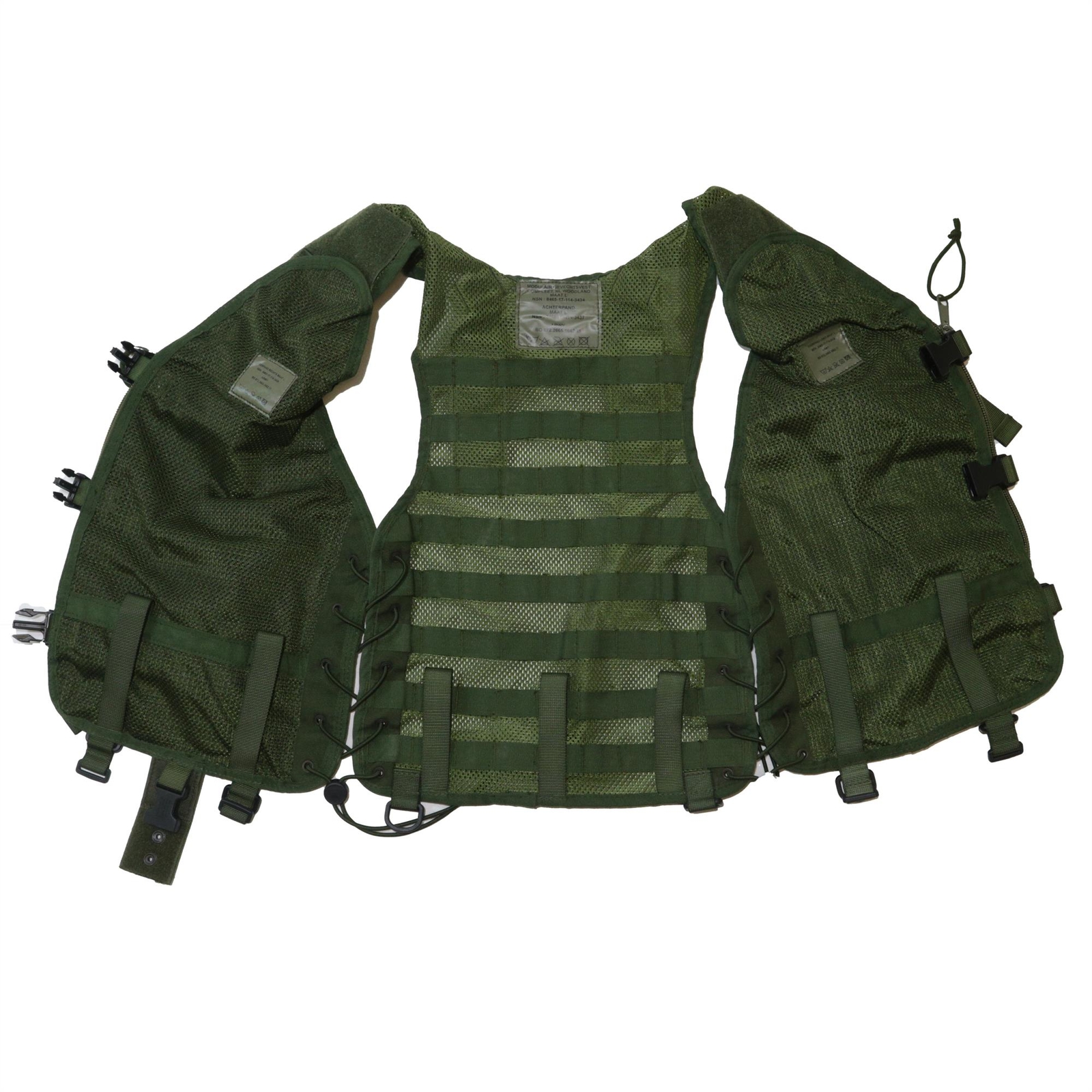 NEW Dutch army surplus combat load carrying vest with pouches | eBay