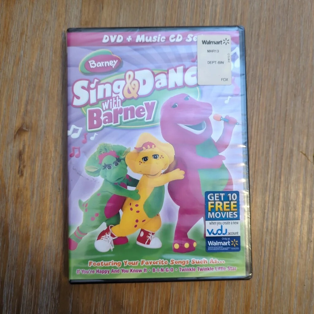 Barney Sing & Dance With Barney (DVD & CD, | Grelly USA