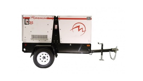 Magnum 45 kVA Generator Towable Genset - Only 300 Hours! Great ...