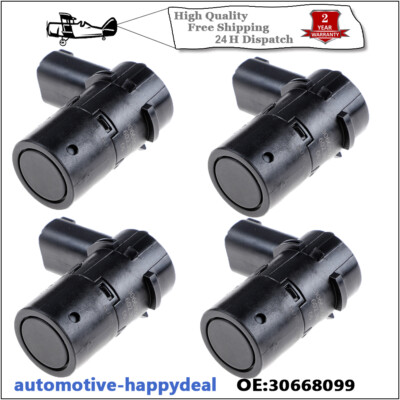 4X PDC Parking Sensor For Volvo S60 S80 XC90 S80 V70 30765108 30668099 ...