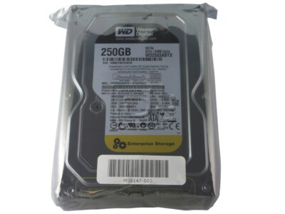 Western Digital WD2503ABYX E4 64MB 7200rpm 3.5" 250gb Sata hard drive ...