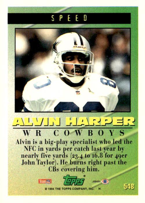 1994 Topps #548 Alvin Harper | eBay