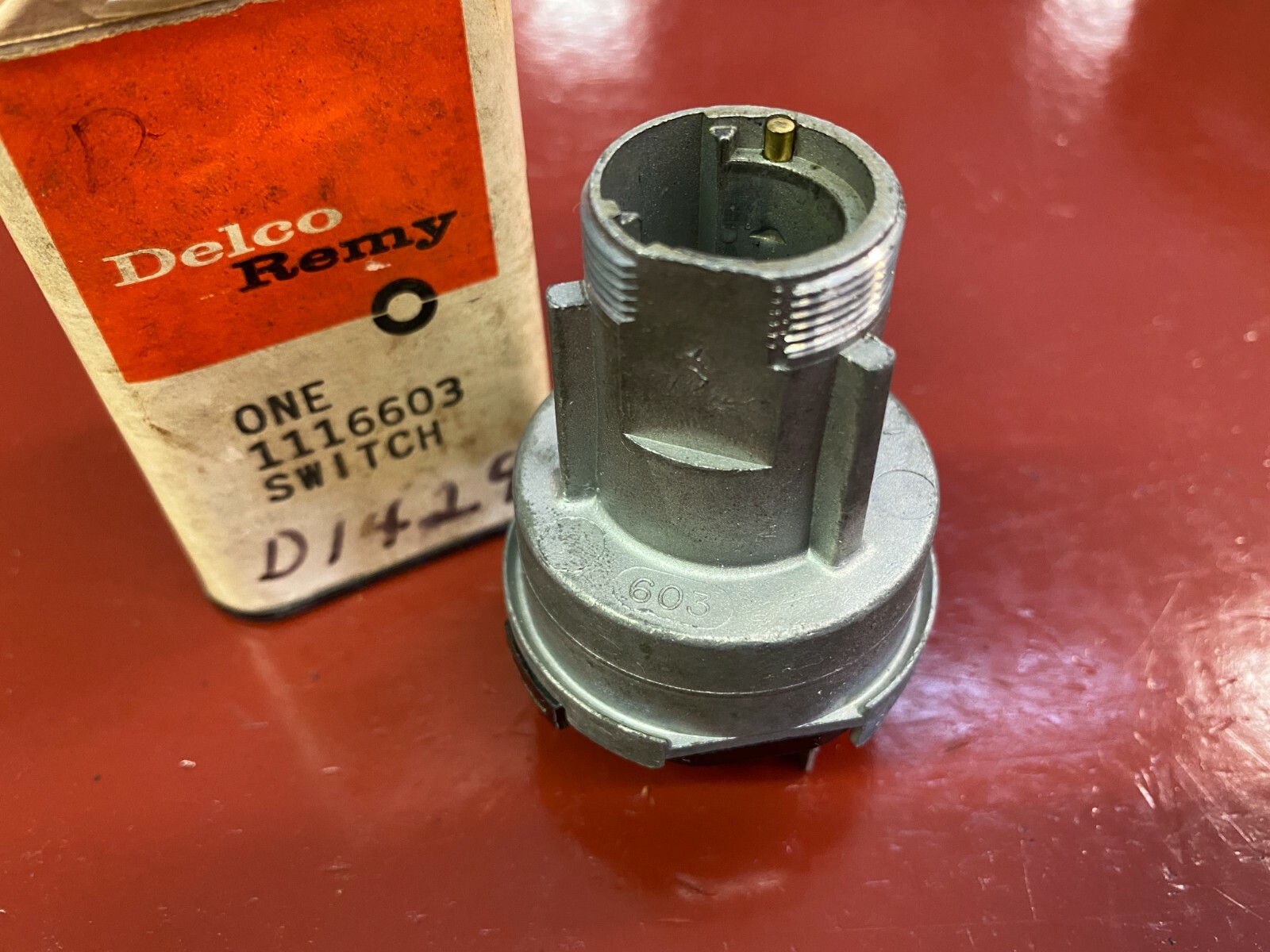 1962 CHEVROLET CHEVY II IGNITION SWITCH DELCO REMY 1116603 D-1429 NOS ...