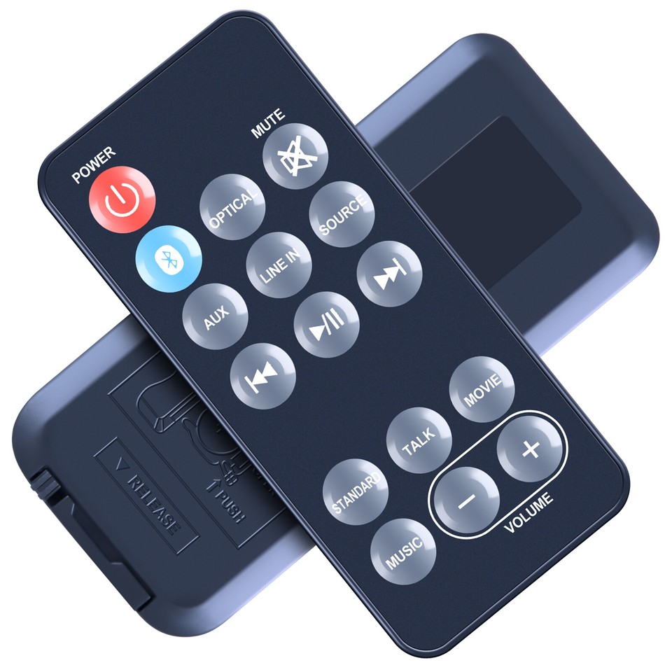 Replacement Remote Control For Ilive HD Bluetooth Soundbar Speaker ...