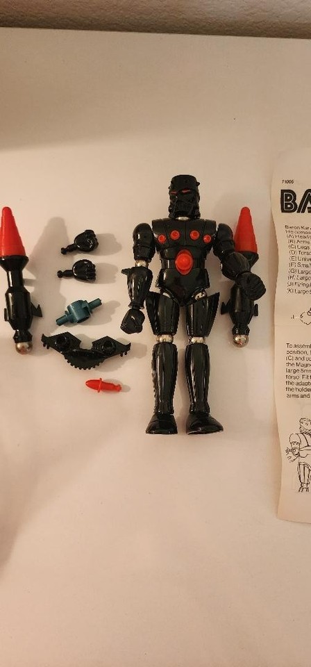 Vintage Mego Micronauts Baron Karza 1977 – Figure w/ Box & Accessories ...
