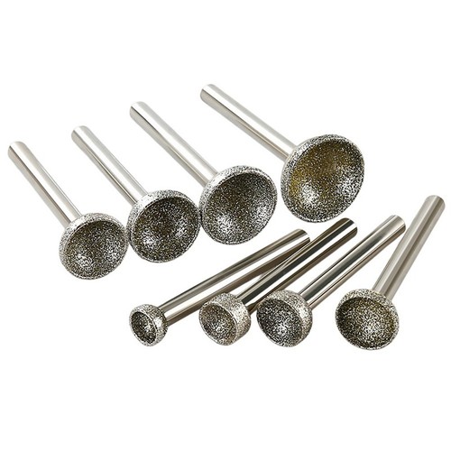 Diamond Mounted Point Head Spherical Concave Coarse Grinding Bit for ...
