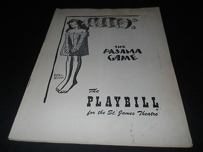 FEB. 1956 PLAYBILL, FALLEN ANGELS, THE PLAYHOUSE, NANCY WALKER | eBay