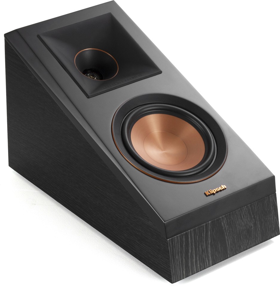Klipsch Ref Premiere RP-500SA pair Dolby Atmos elevation speakers Ebony ...