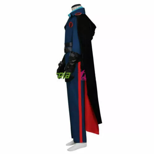 G.I.Joe Cobra Commander Cosplay Costume with cloak custom made tailored ...