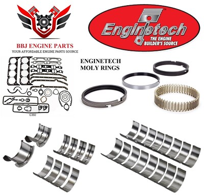 Chevy Chevrolet 327 350 5.7 1968 - 1985 Enginetech Premium Rering ...