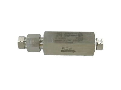 AUTOCLAVE ENGINEERS CHECK VALVE 3010-1678 MAWP 60,000 PSI #NEW | eBay