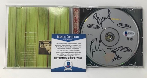 GUSTER Signed GOLDFLY CD Ryan Miller Adam Gardner Brian Rosenworcel ...