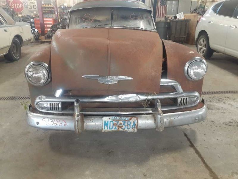 1951 CHEVROLET REAR BUMPER ASSEMBLY W/BRACKETS 997695 | eBay