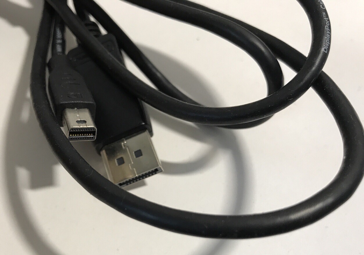 70 6FT Thunderbolt Mini DisplayPort Male To Male Monitor Cables ...