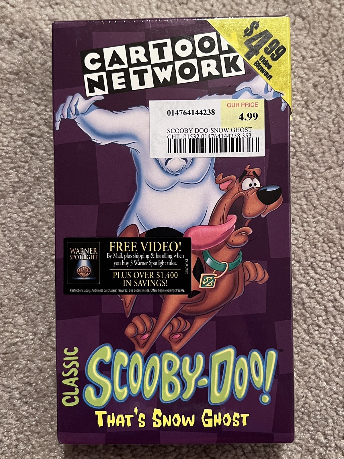 New & SEALED CARTOON NETWORK Scooby-Doo! | Grelly USA