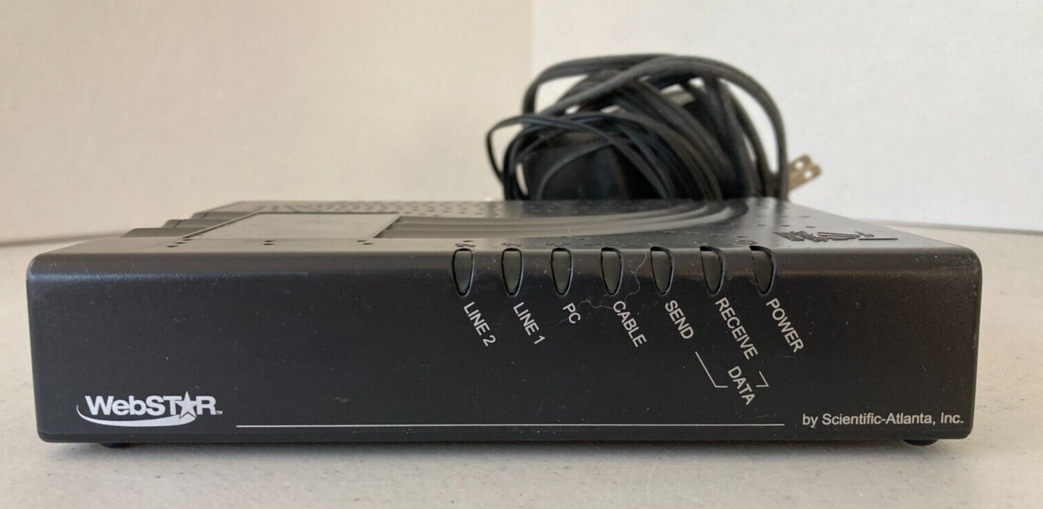 SCIENTIFIC ATLANTA WEBSTAR DPX2203 CABLE MODEM | eBay