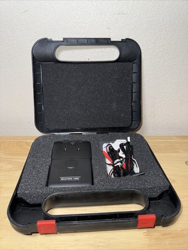 MAXTENS 1000 Analog TENS Unit includes Lead Wires Electrodes | eBay
