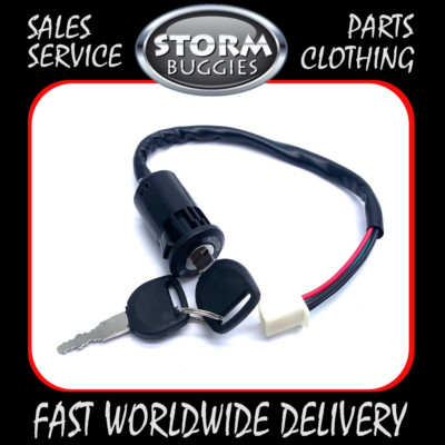 Key Ignition Switch - Apollo / Orion Junior Quad Bike (Will Fit Others ...