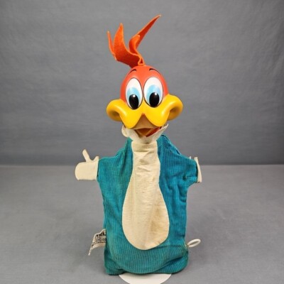 VTG 1962 Talking Woody Woodpecker Puppet Pull-String Plush Mattel ...