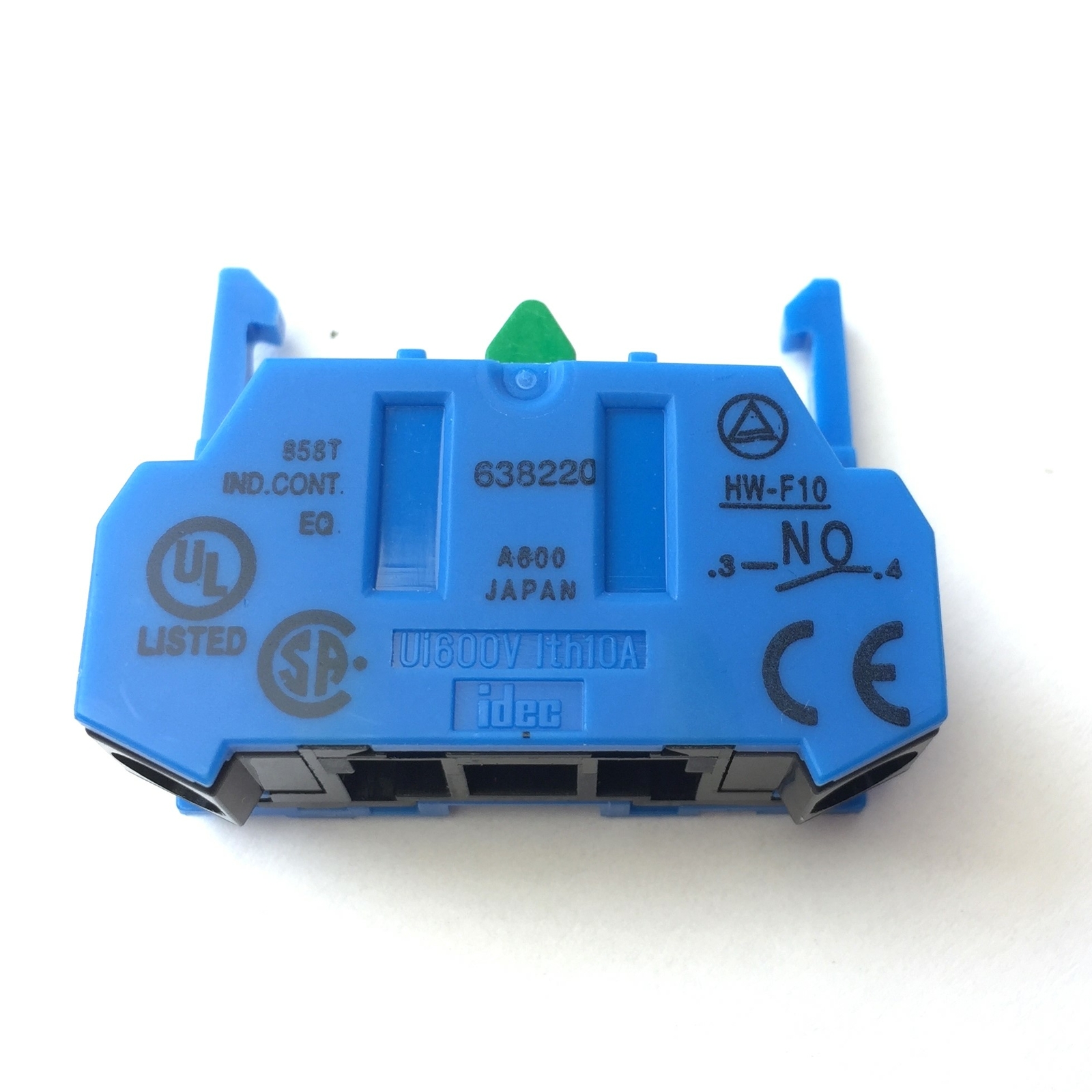 IDEC Hw-f10 Contact Block 600v 10a for sale online | eBay