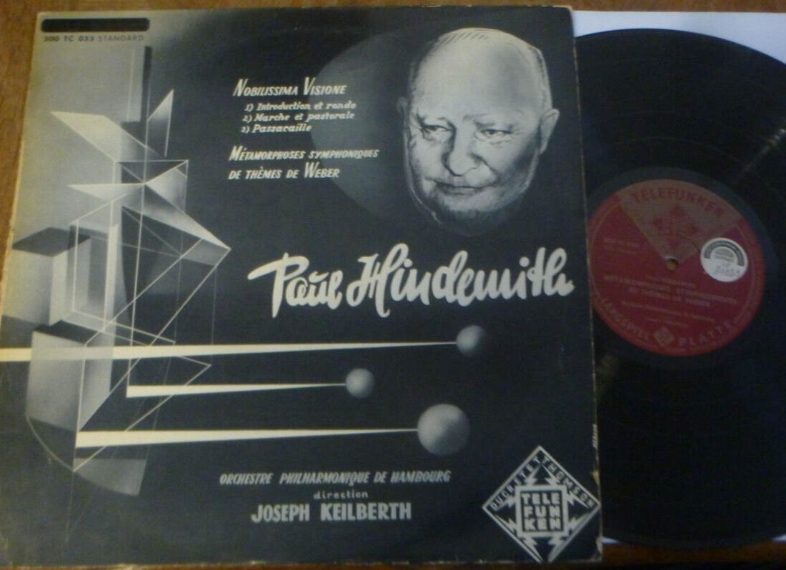 JOSEPH KEILBERTH / HINDEMITH nobissima visione ... / TELEFUNKEN | eBay