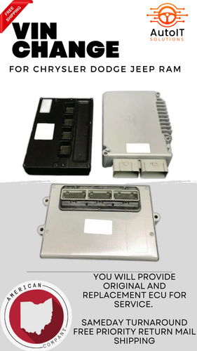 VIN Change Service ECU PCM ECM - 1996-2006 Chrysler Jeep Dodge | eBay