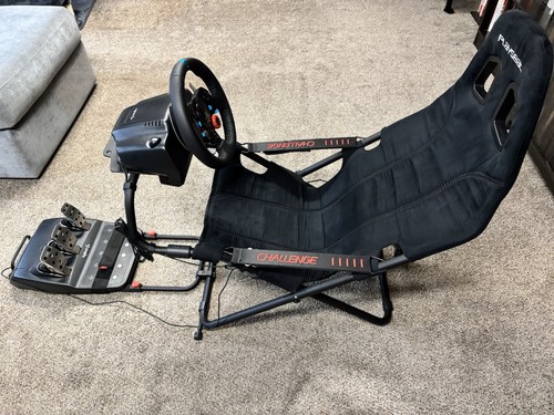 Playseat Challenge Sim Racing Cockpit + Logitech G29 Driving Force ...
