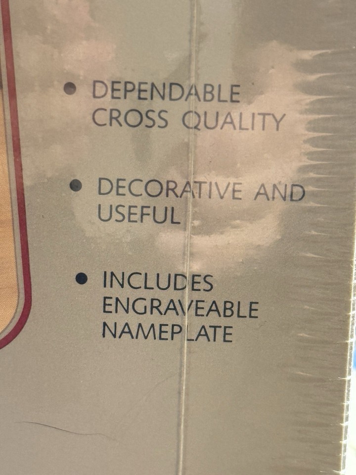 CROSS 5503 DESK SET - CHROME PEN - BLACK BASE - NEW SEALED BOX RARE ...