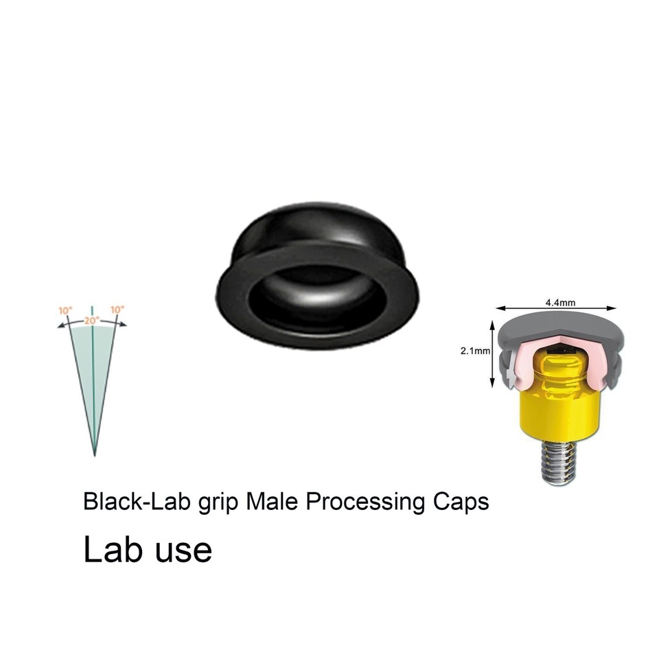 US Multi Pack Dental Male Cap Inserts for Locator Abutment Retention ...