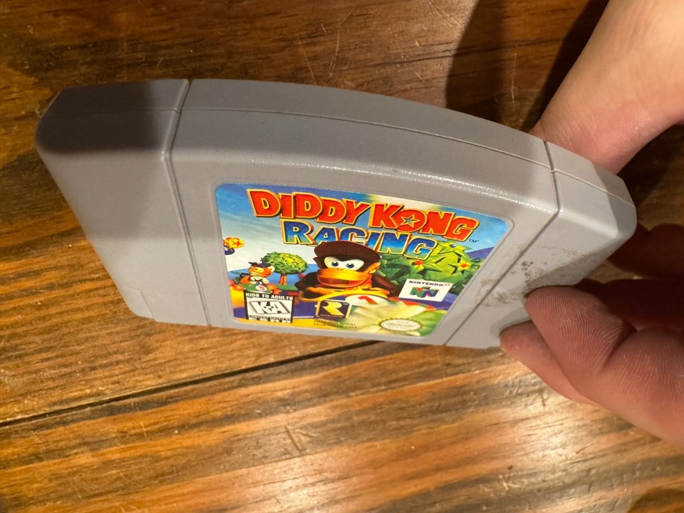 Diddy Kong Racing (Nintendo 64) DK DKR authentic race video game cart ...
