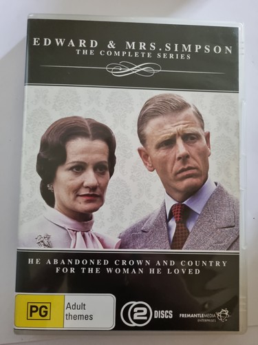 Edward & Mrs. Simpson (2xDVD, 1978) The Complete Series. TV Mini Serie Drama. | eBay