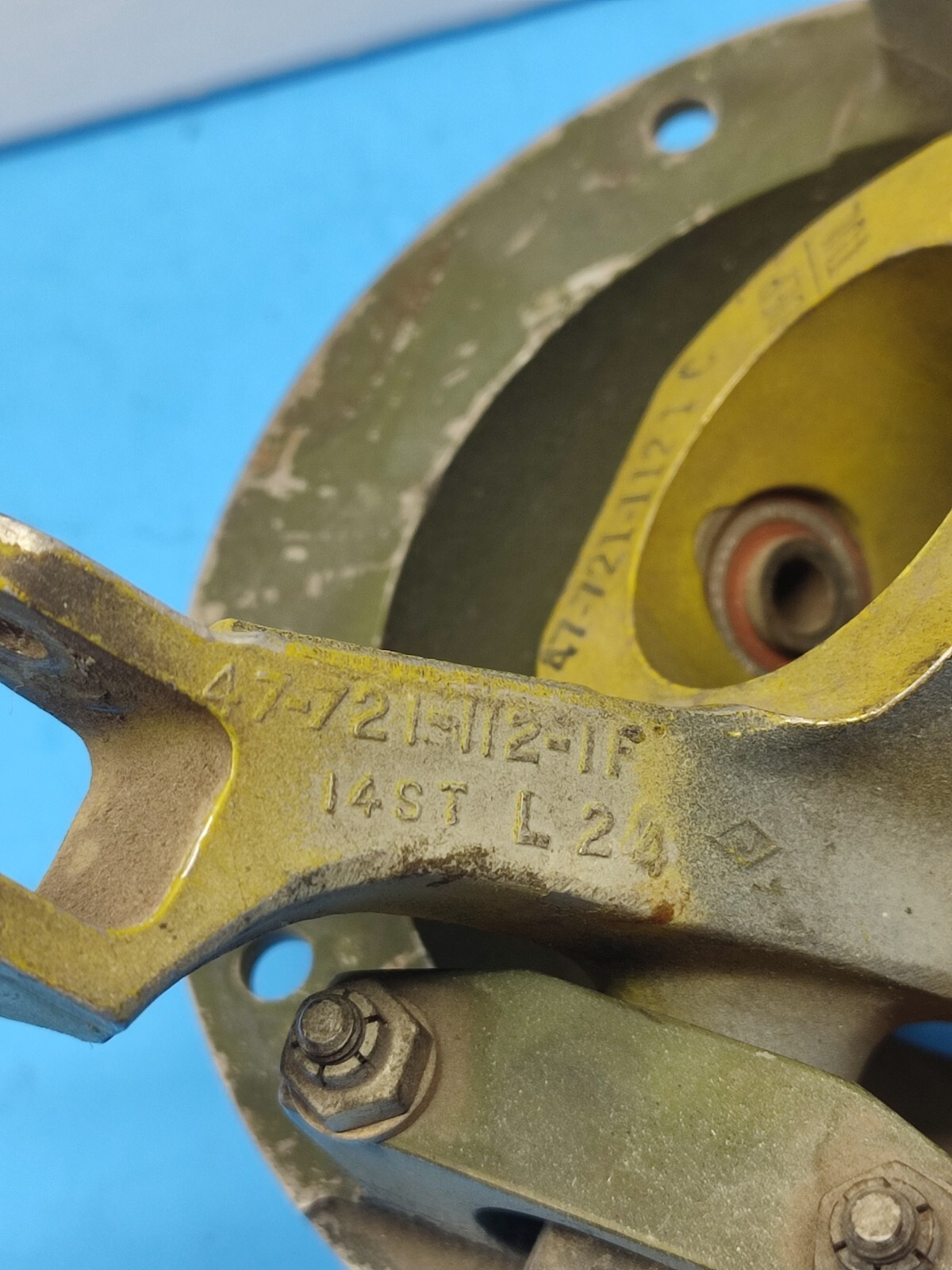 Bell, Cyclic Control Stick PN 47-721-014-4, Bell 47 Helicopter | eBay