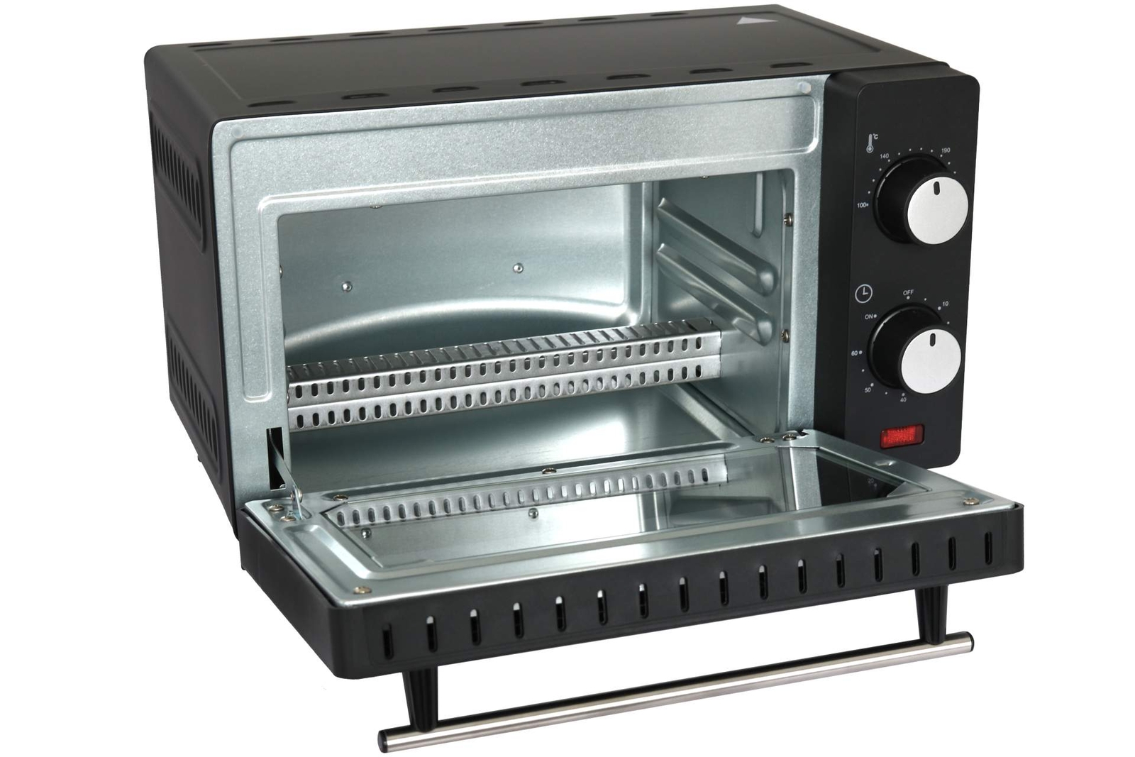 Clatronic Mini Backofen MB 3746 schwarz 8 Liter 650 W Timer Ober- und ...