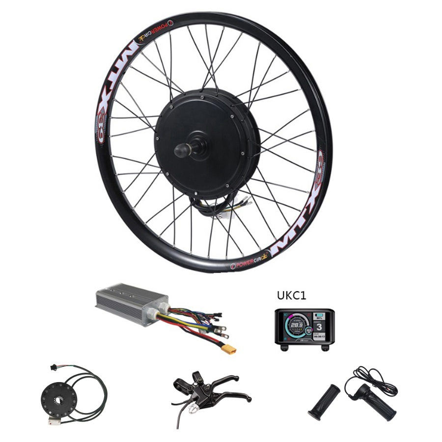 48-72V 3000W 150mm Ebike Conversion kit 60A controller 800S UKC-1 ...