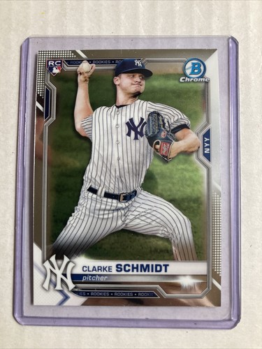 2021 Bowman Chrome #33- CLARKE SCHMIDT Rookie RC Card. | eBay