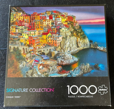 Buffalo 01410 "Cinque Terre" Italy 1000 Piece Jigsaw Puzzle Used | eBay