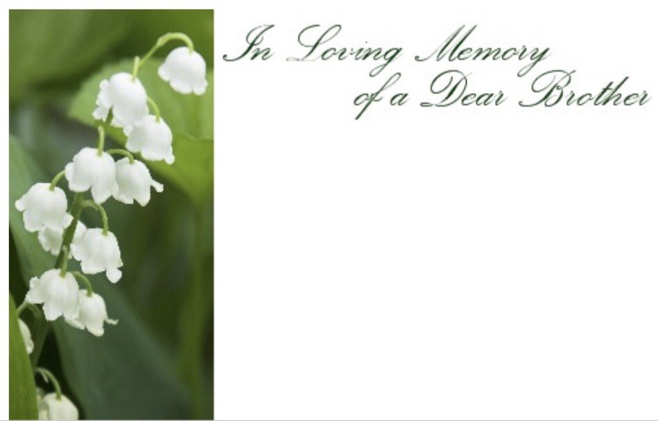 In Loving Memory Quotes For Brother 80+ Best One Year Death