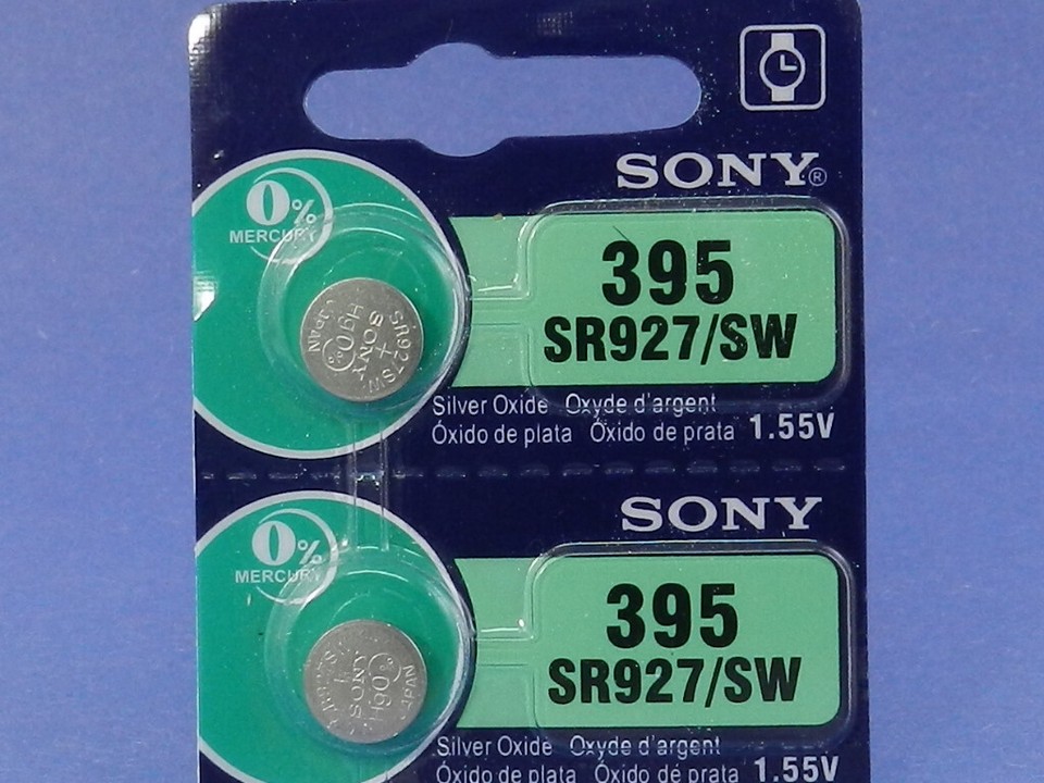Sony 395 SR927/SW Watch Battery 2Pcs | eBay