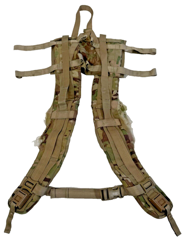 US Army MOLLE II Large Rucksack Frame Shoulder Straps Multicam OCP ...