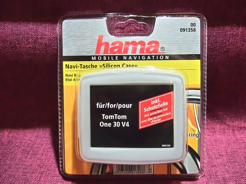 hama Navi-Tasche Silicon Case für TOMTOM One 30 V4 NEU OVP ...