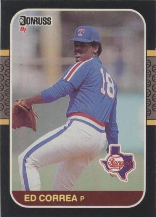 1987 Donruss - Ed Correa #57 (RC) for sale online | eBay