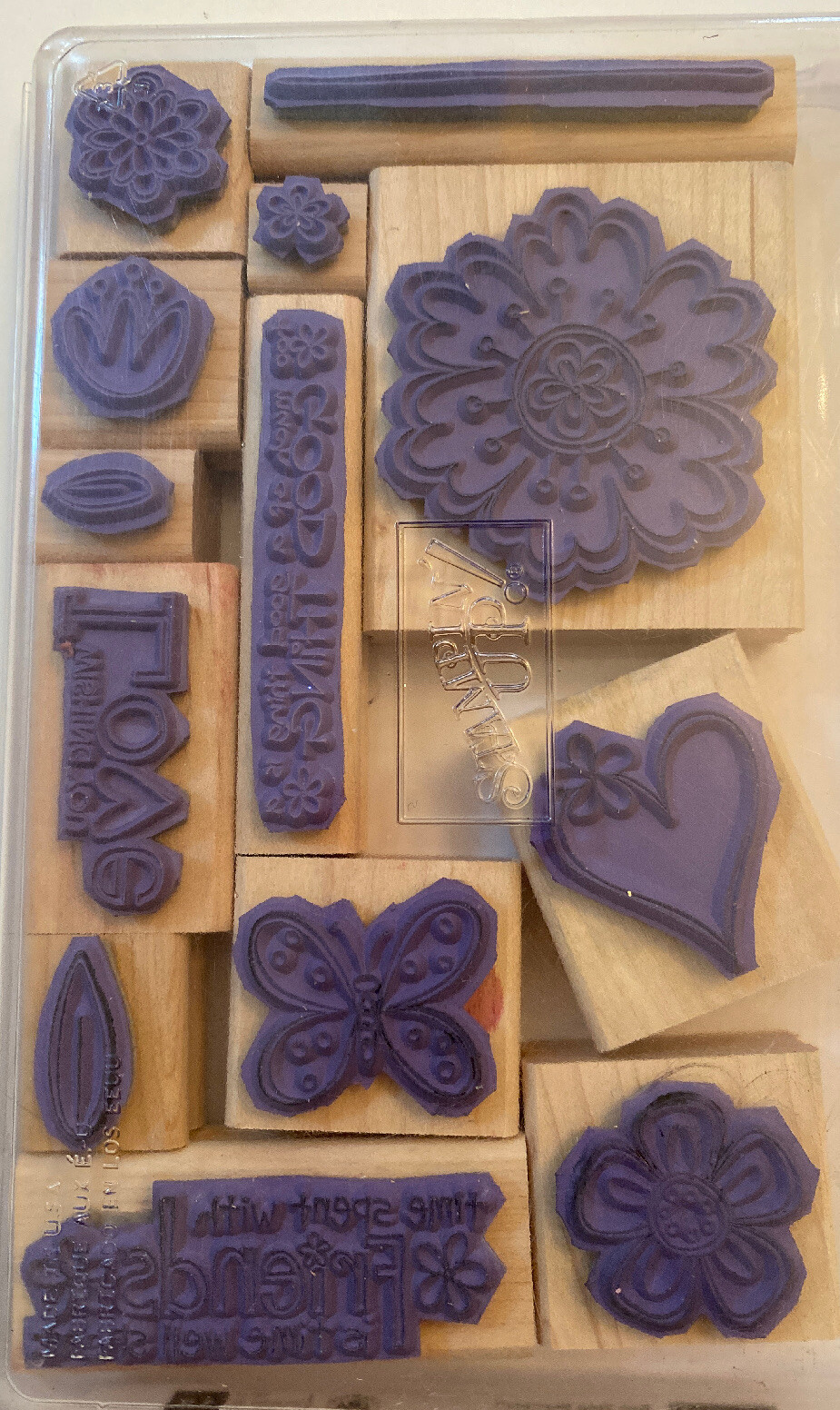 Stampin’ Up Time Well Spent Stamp Set | eBay