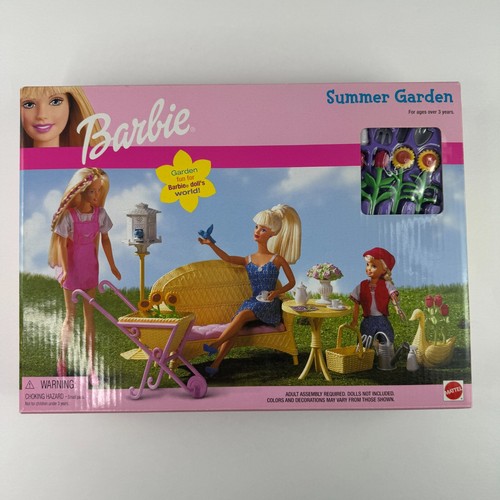 Barbie Summer Garden Playset NIB 2000 | eBay