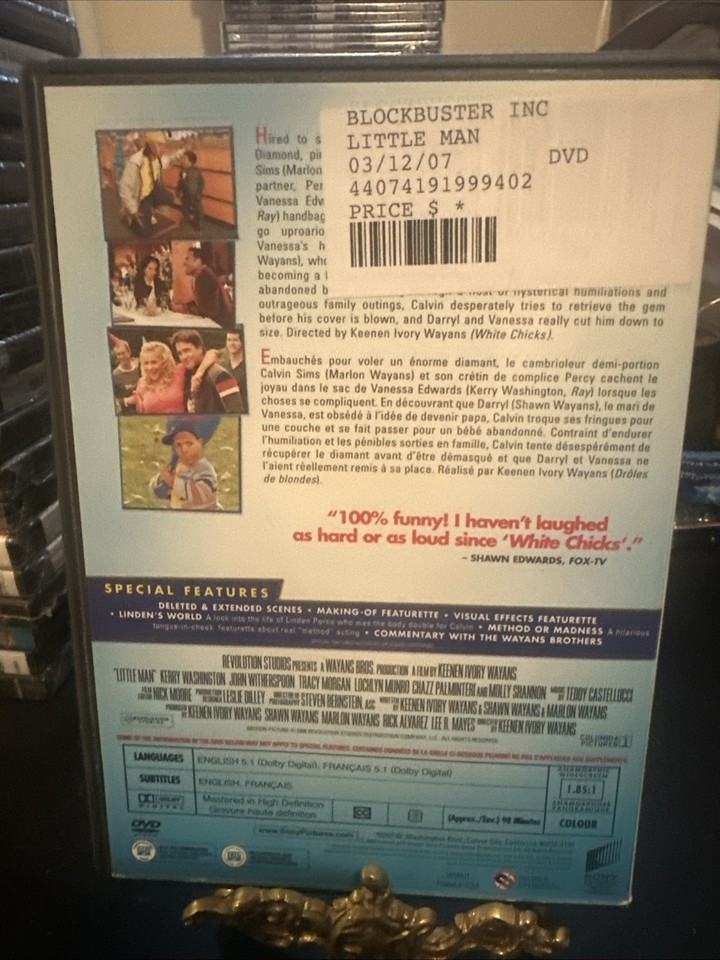Little Man Dvd Marlon Wayans, Sean Wayans loaded with extra crap ...