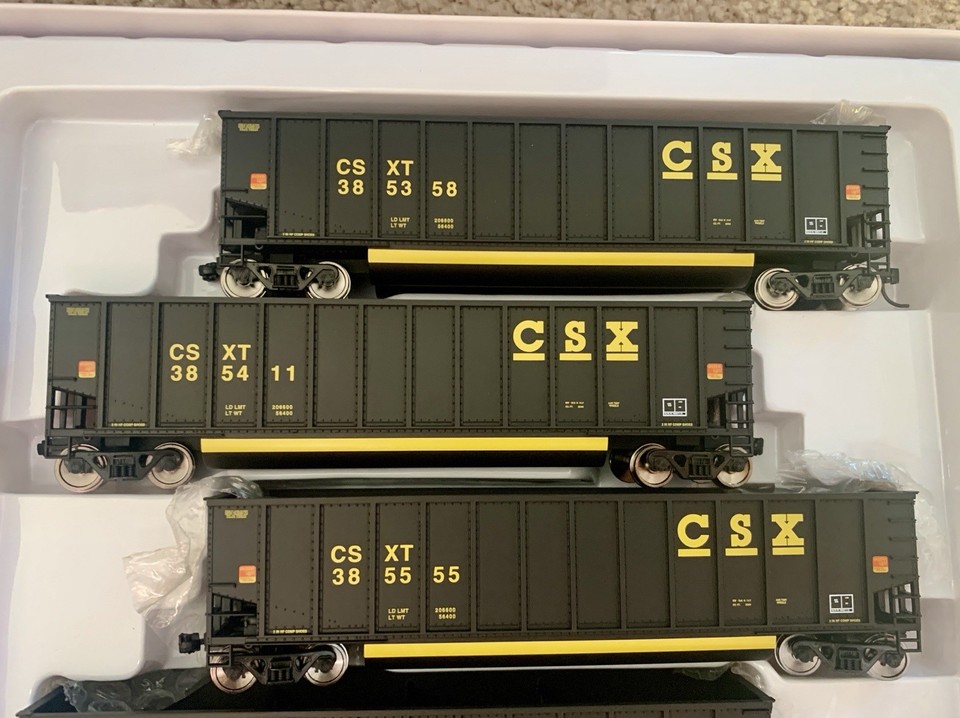 6 Pack HO Walthers Gold Line CSX Bethgons 932-40412 | eBay